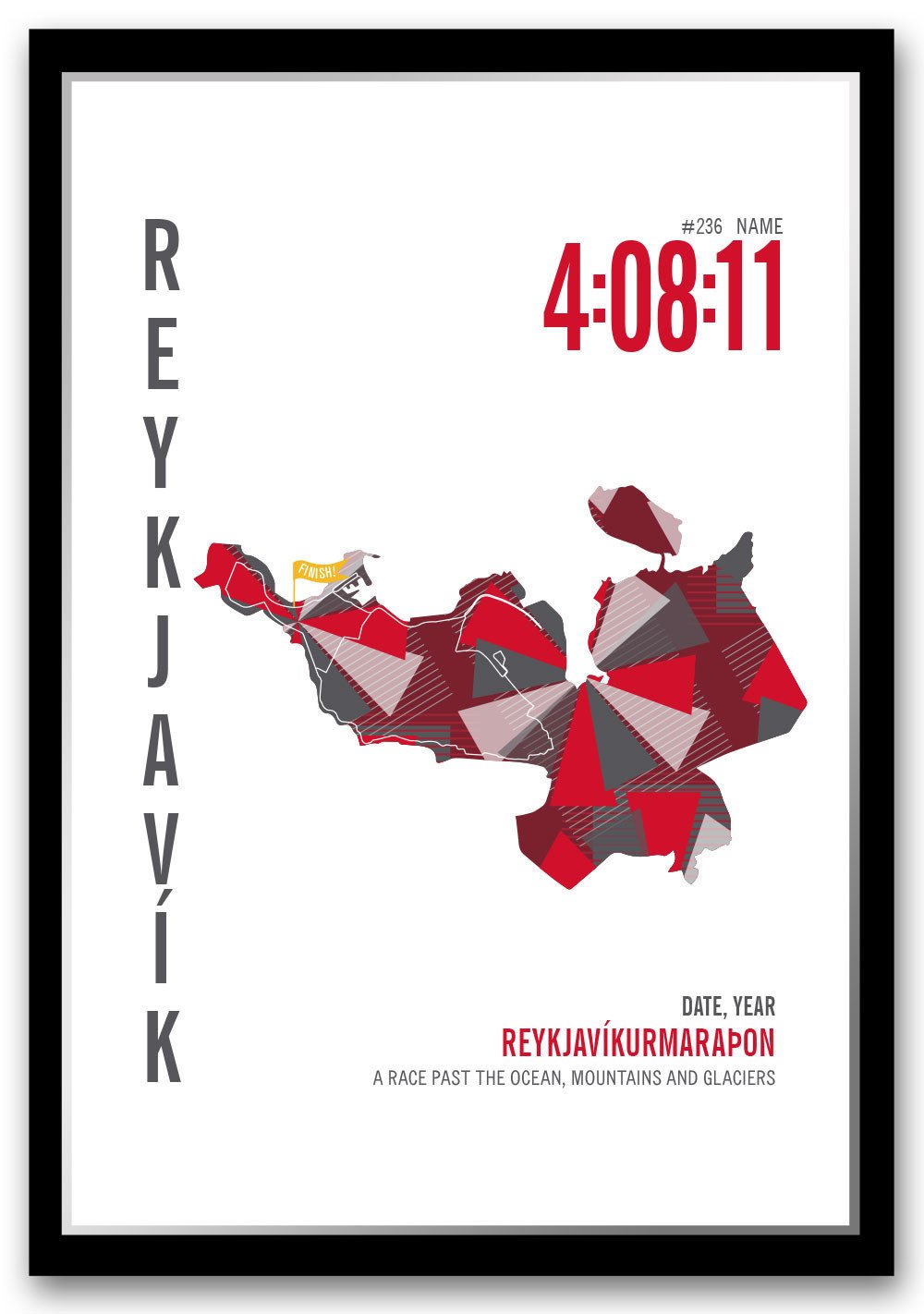 International City Race Maps – Run Ink